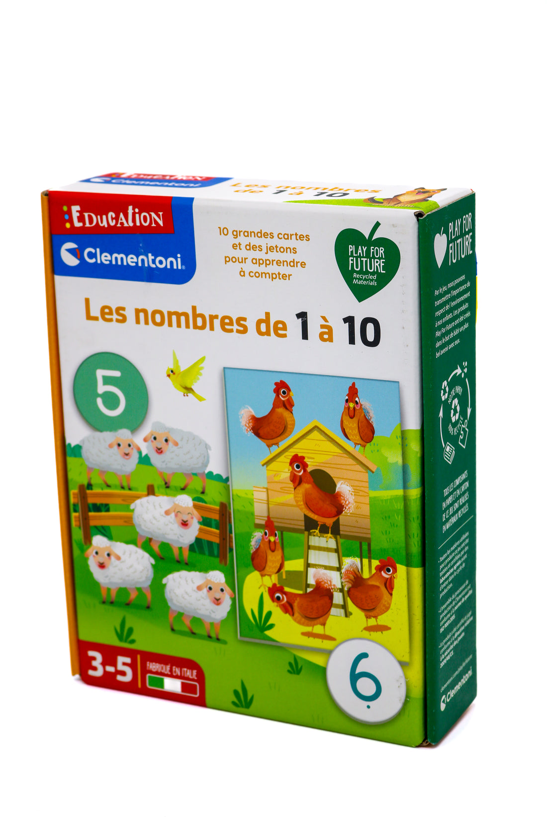Les nombres 1 à 10 – Chez Lolo-Molo